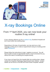 X-ray Bookings Online – Benfleet Primary Care Network
